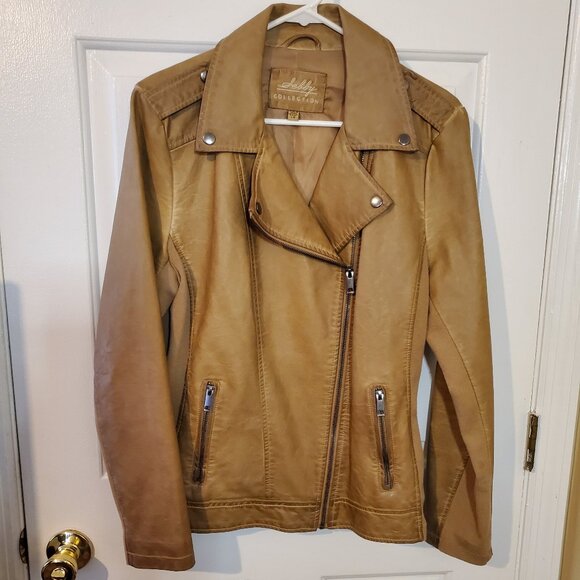 Sebby | Jackets & Coats | Sebby Collection Womens Toffeecaramelo Faux ...